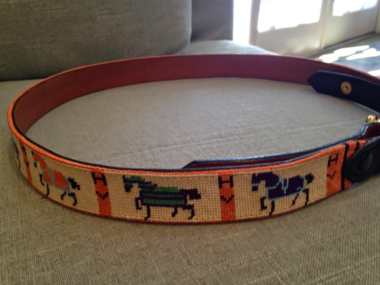 Horse Country Chic: New Needlepoint