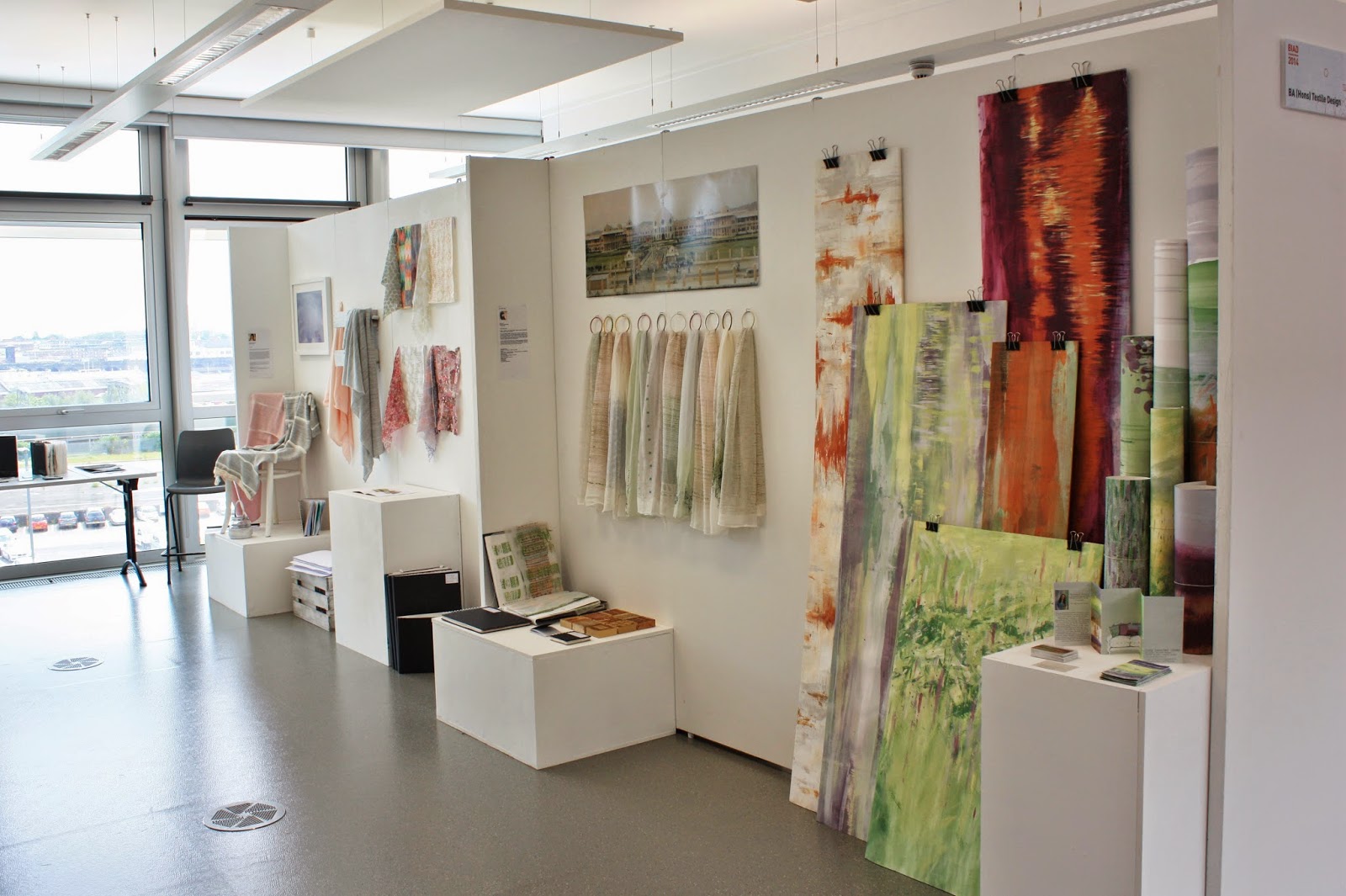 lucy annabel jones: BIAD Textile Design Graduate Show 2014: Part One