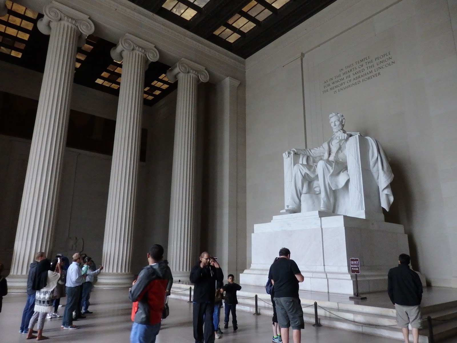 Washington D.C. : Lincoln & Martin Luther King Jr Memorials - And so my ...