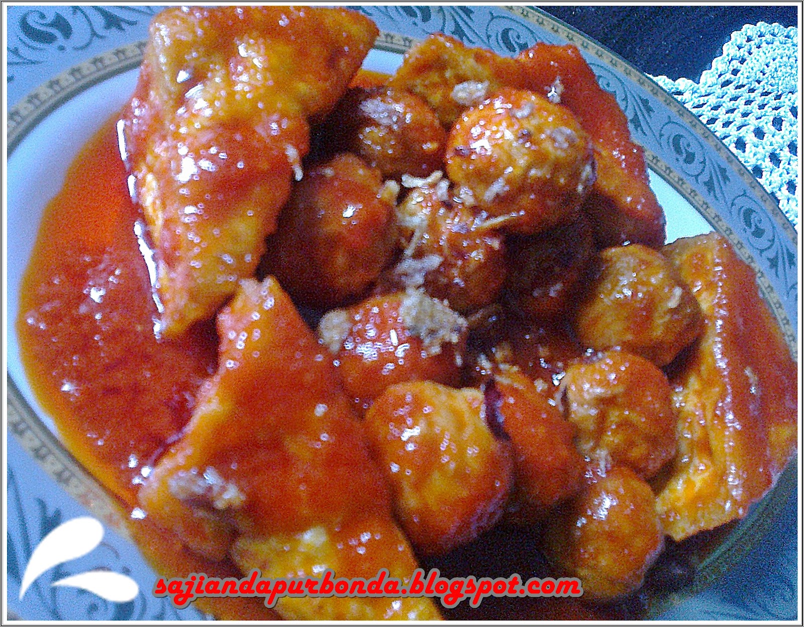 SWEET SOUR BEBOLA AYAM DAN TAUHU