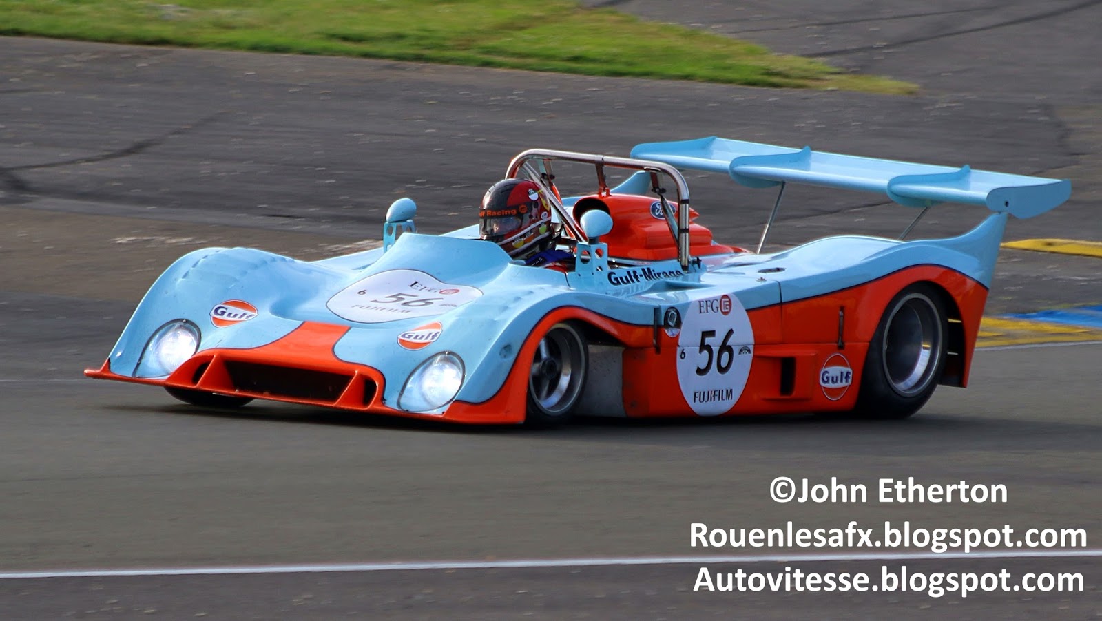 Auto Vitesse: 1973 Gulf Mirage M6-Cosworth DFV.