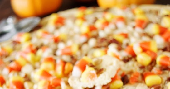 Easy Candy Corn Slab Cookies | The Kitchen is My Playground