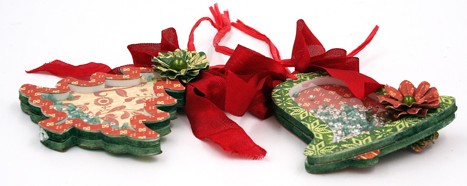 Scrap, Travel, and Bark!: Christmas Ornaments with Cheery Lynn Designs