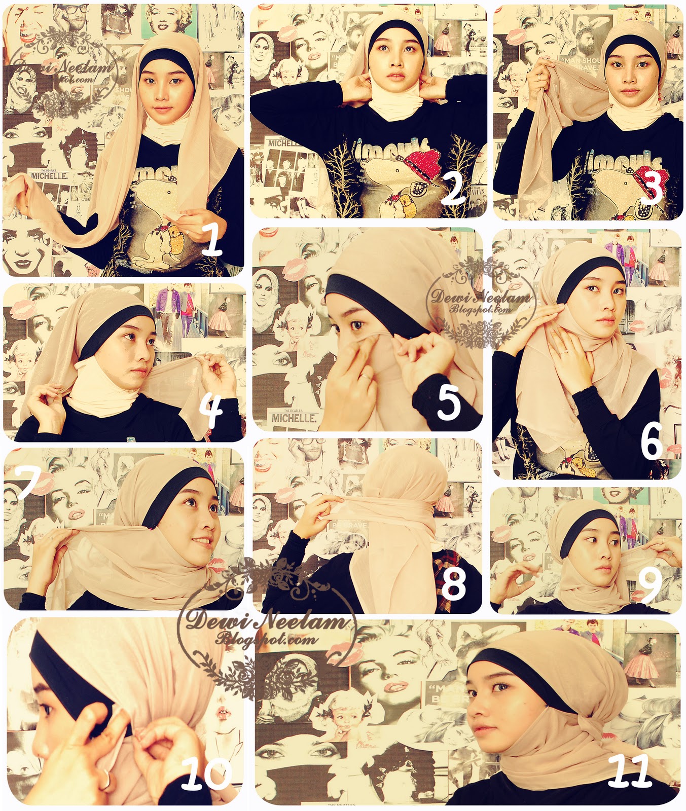 Hijab Tutorial | Rahma O-Shop |Supplier Baju Hijabers