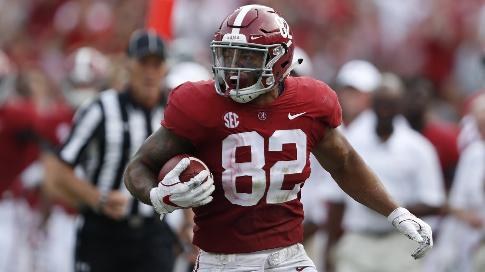 Vikings Corner: Alabama's Irv Smith Jr. is a mismatch tight end the ...