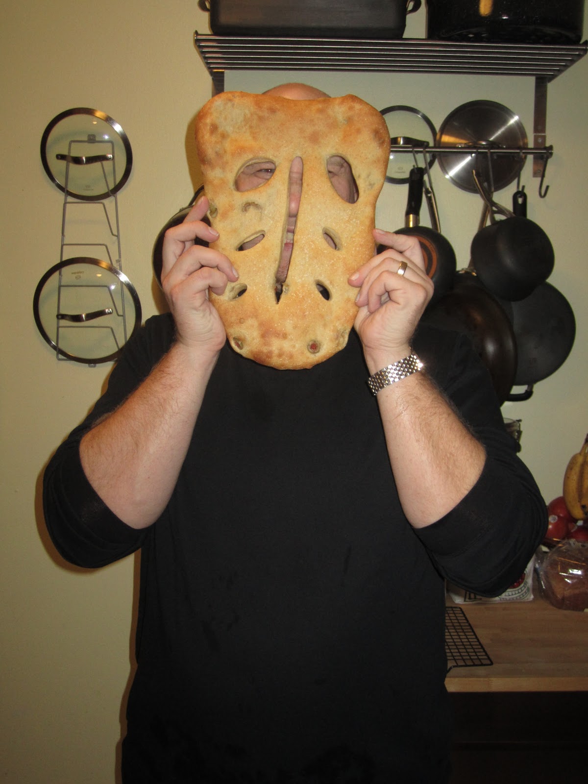 Stir it! Scrape it! Mix it! Bake it!: Ceremonial mask bread (Mellow ...