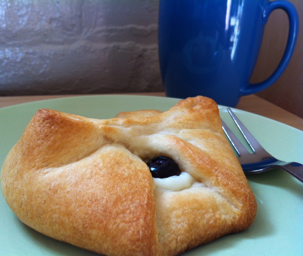 Let's Give Peas a Chance: Blueberry Cream Cheese Purses