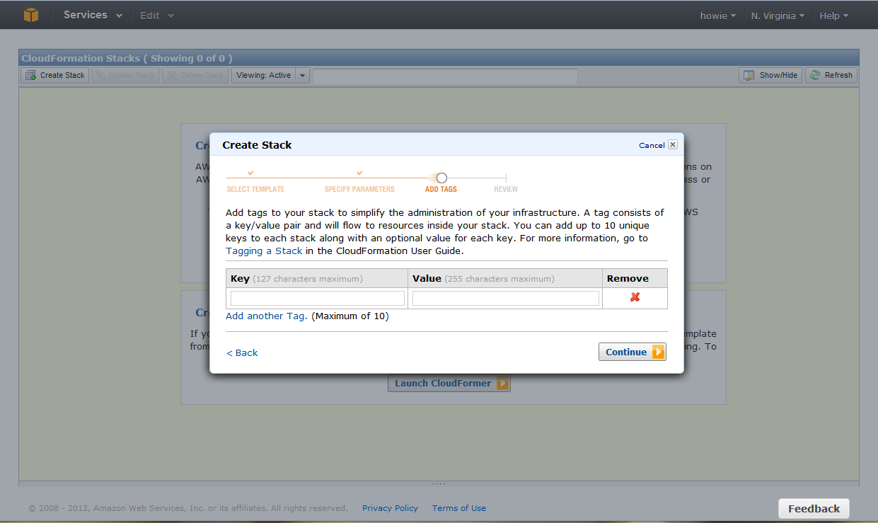 CloudFormation 教學 - 如何透過CloudFormer產生現有系統設定Template - 阿貝好威的實驗室