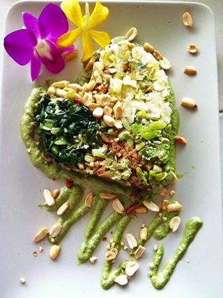 Thunder tea (Lei Cha) rice by Rontree Chan