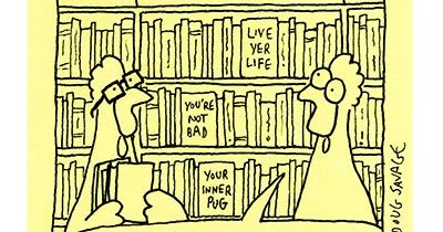 Mystery Fanfare: Cartoon of the Day: Self Help Books