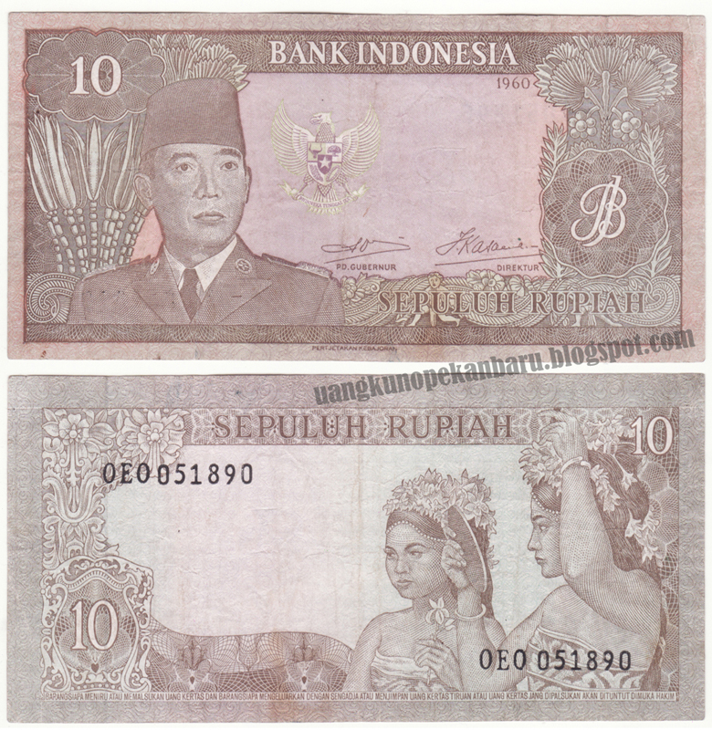 Uang Kuno Koleksi dan Mahar Pernikahan: Pecahan 10 Rupiah