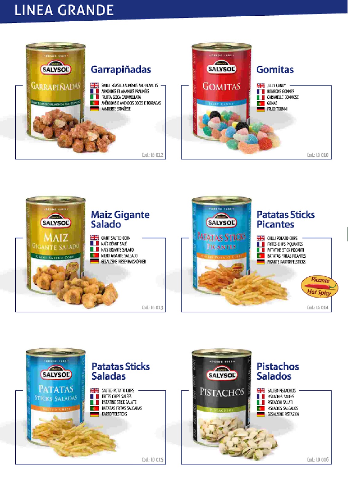 Salysol Snack: Salysol Snacks