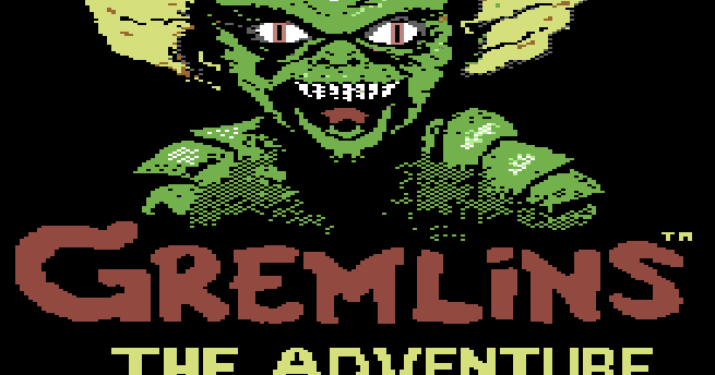 VGJUNK: GREMLINS: THE ADVENTURE (COMMODORE 64)