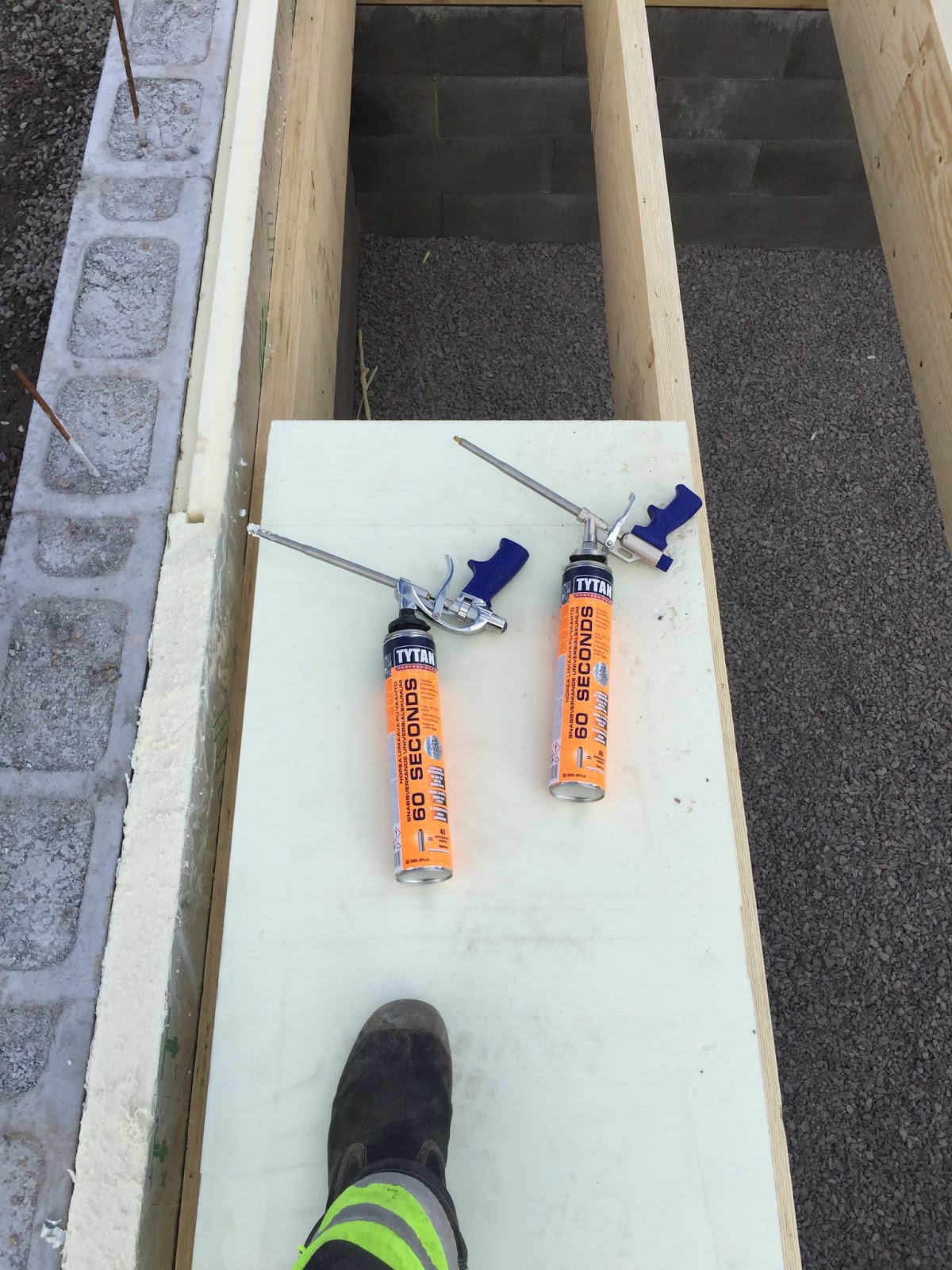 Timpurille talo -Rakennusblogi: Finnfoam rossipohja