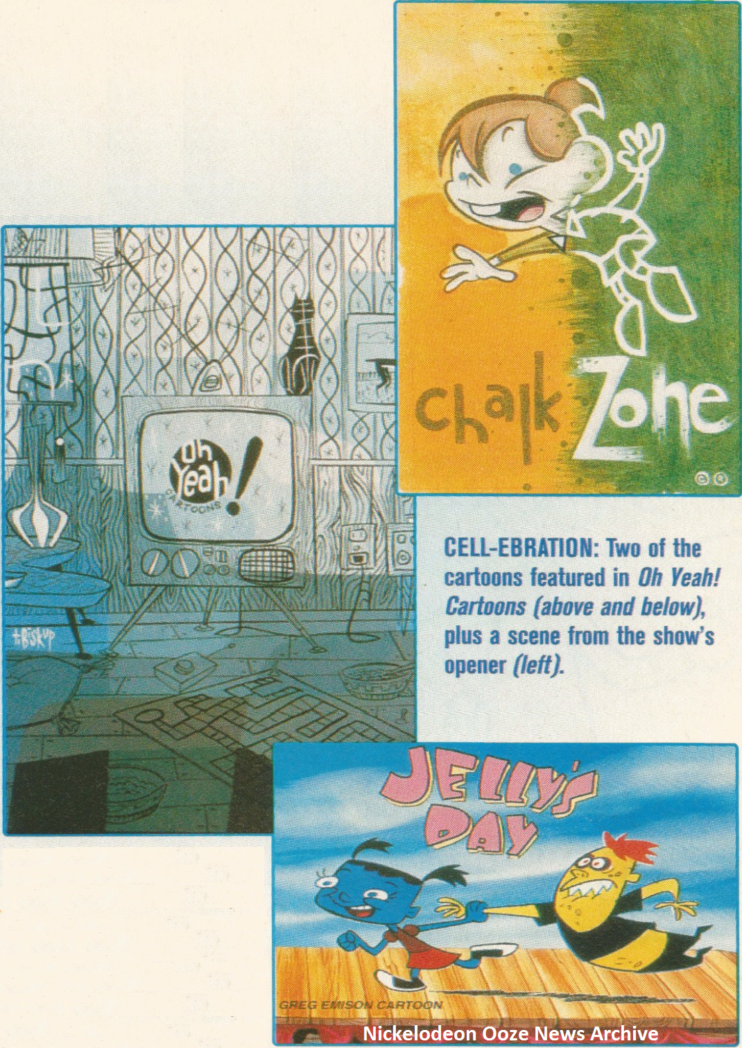 Nickelodeon Ooze News Archive