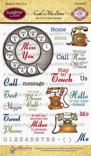 Explore. Dream. Discover.: Call Me Soon Clear Stamp Set, JustRite ...