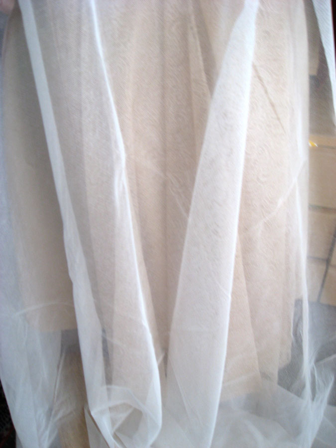 Pitsiunelmia - Pitsikirjan blogi: Cotton tulle / bobbinet