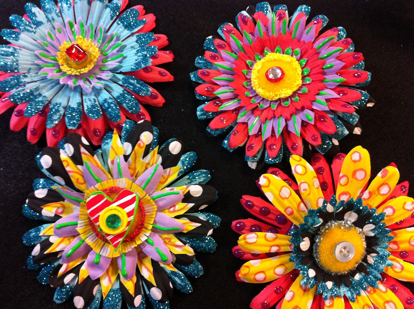 Spring Flower Mash Up - Crafty Chica