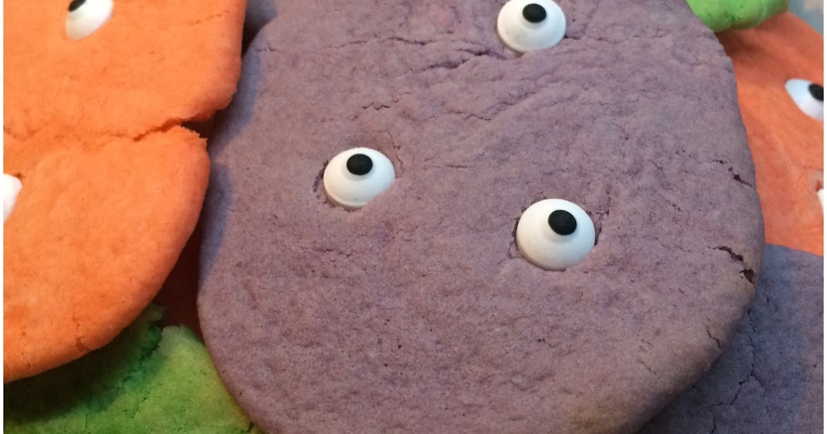 ApfelStrudel Kuchen: Monster Eye Cookies {Halloween}
