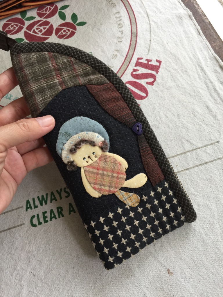 Sam's Quilt & Doll (Sam's sewing life): 帆船笔袋（扁型）