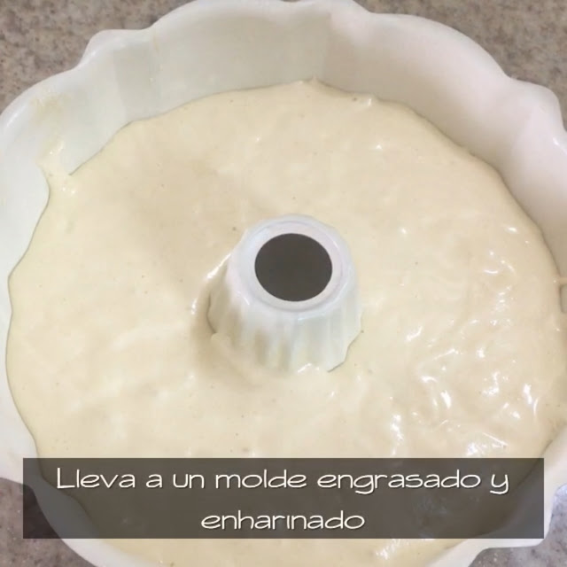 GENOISE Ó BIZCOCHUELO GENOVÉS