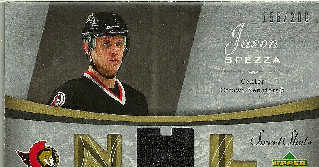Hell's Valuable Collectibles: Jason Spezza Jersey Card