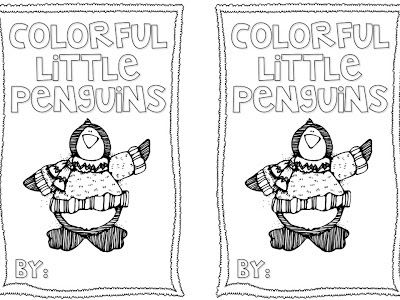 ABC's and Polka Dots: "Colorful Little Penguins" emergent reader freebie!