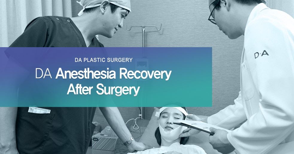 DA Anesthesia Recovery After Surgery