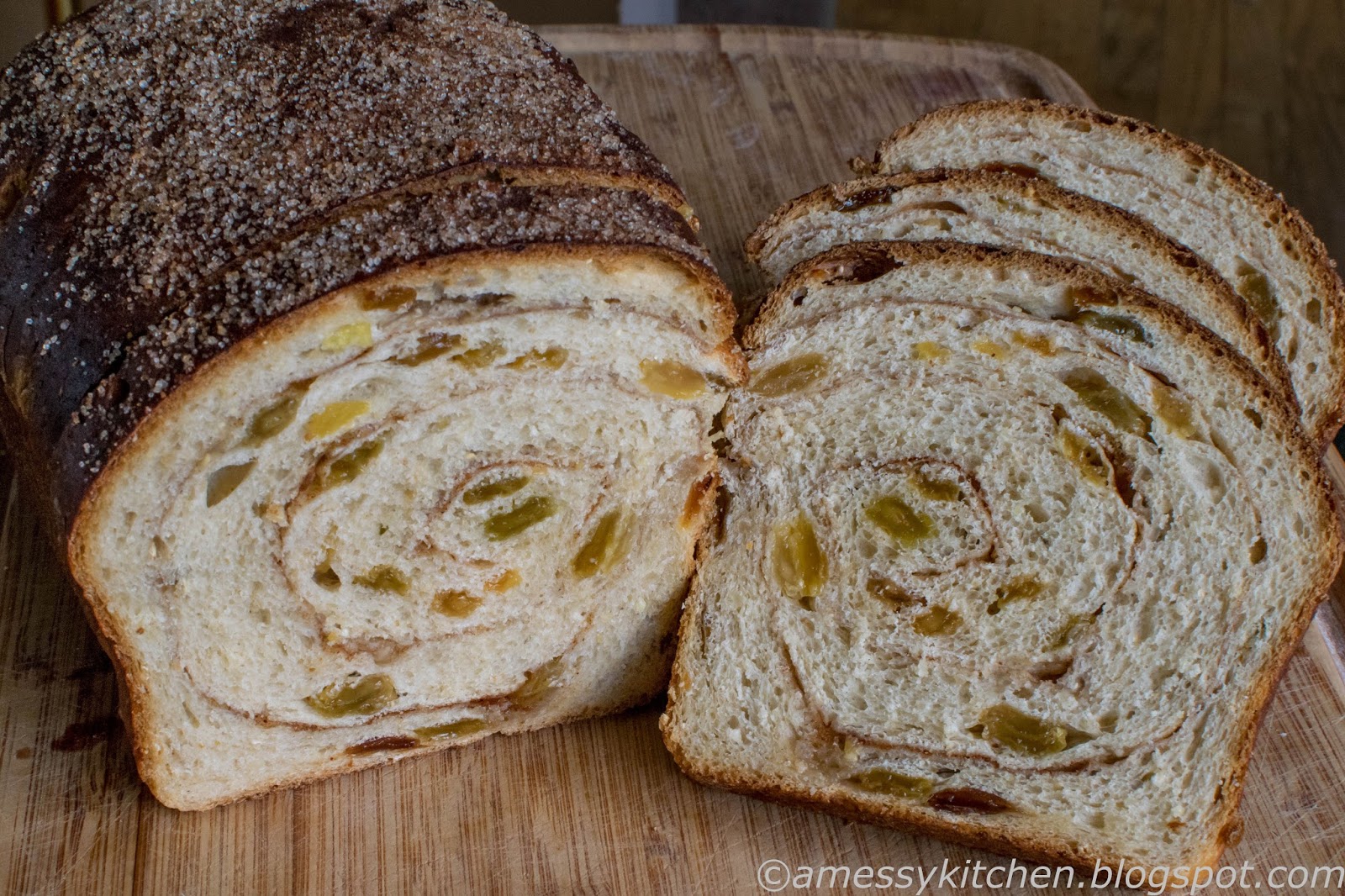 Cinnamon Raisin Struan Bread with the BBB