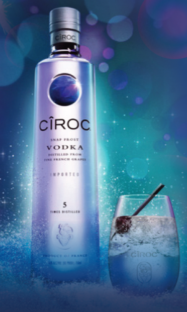 spiritueux magazine: Cîroc on the rocks...
