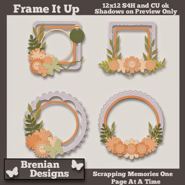 Brenian Designs: Brenian Designs NEW RELEASE: Frame It Up and a DSD Sale