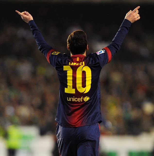 The Legend Lionel Messi: Messi .. the day beginning of the 10 number ...