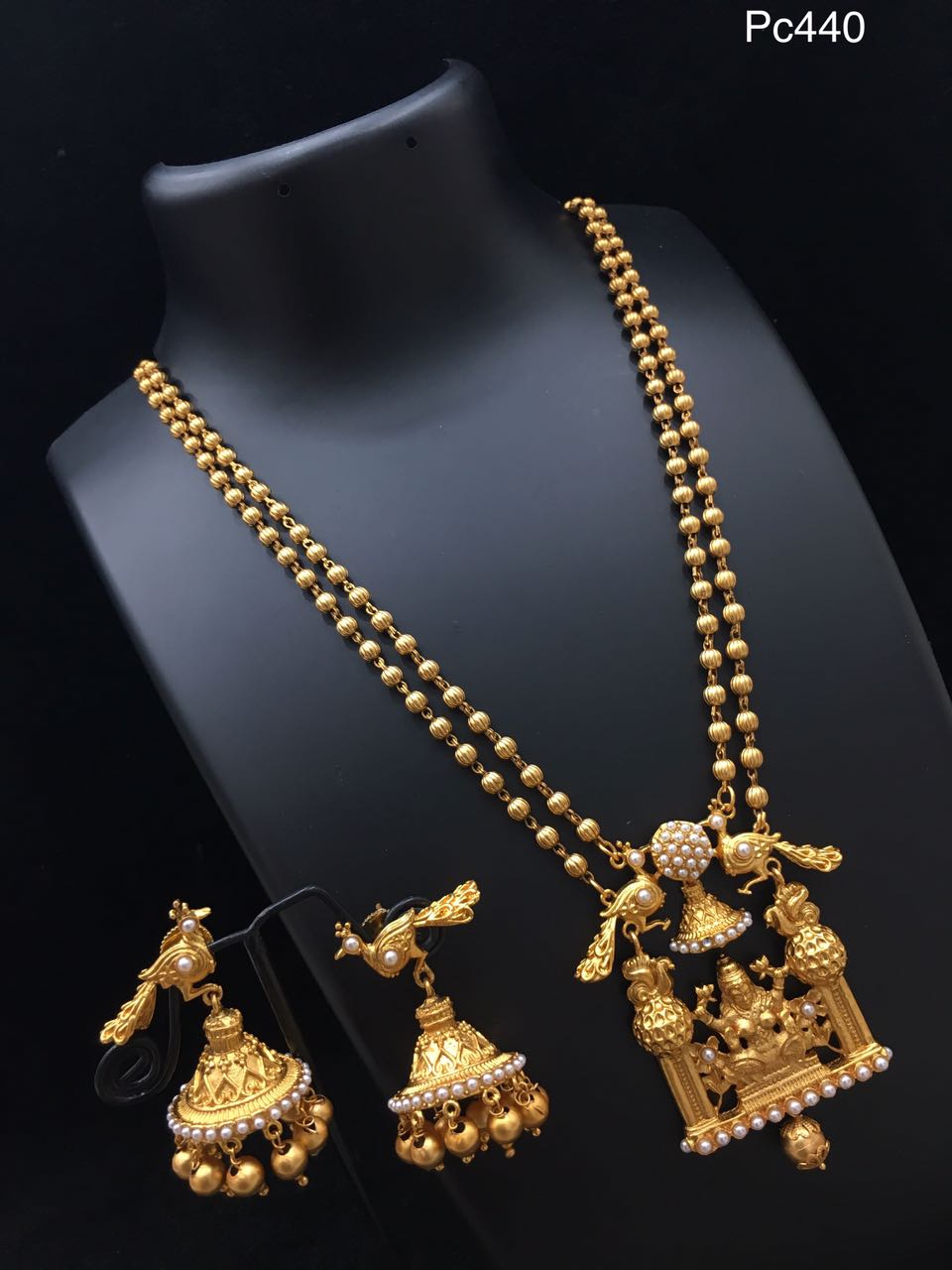 Latest Chain With Lakshmi Design Pendent | Buy online 1 gram jewellery