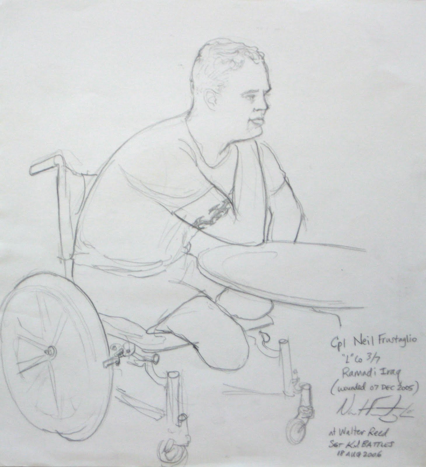 Joe Bonham Project: First Wounded Warrior Art Mission