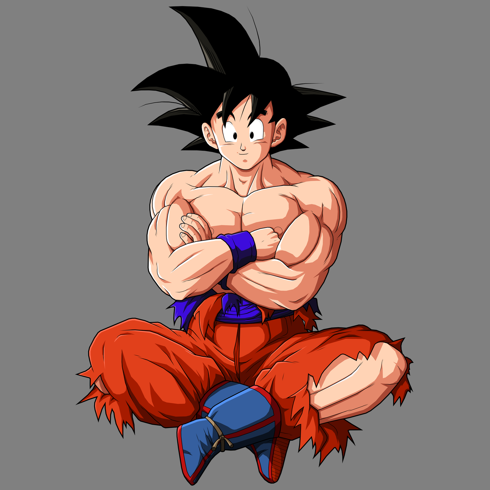Goku y Vegeta: RENDERS GOKU!!!