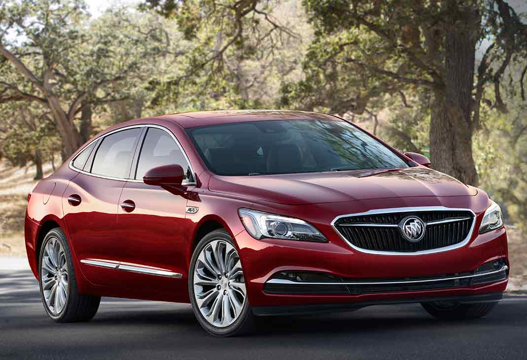 Buick LaCrosse 3 (2017) - Couleurs / Colors