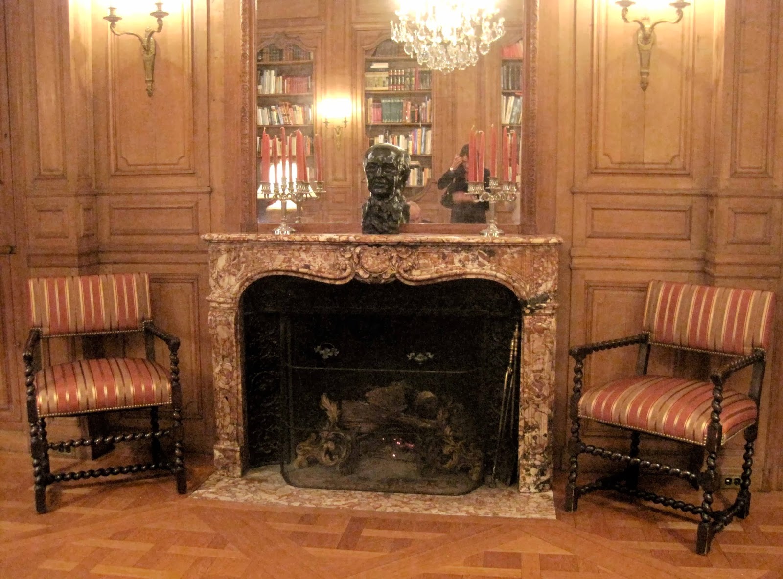 architect design™: Belgian ambassador's residence interiors 3: Library ...