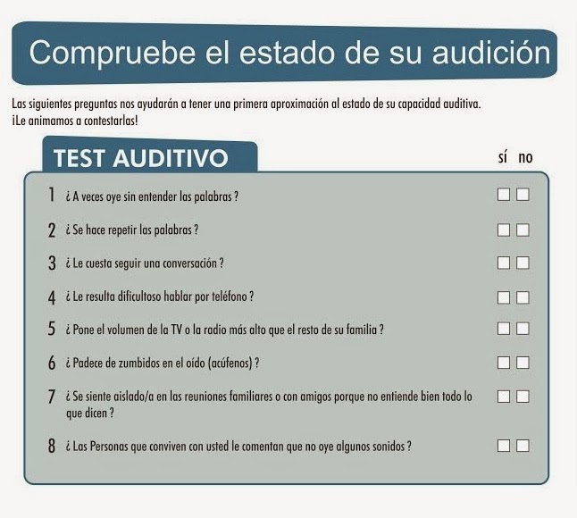 MC Consulta Auditiva: Test Auditivo
