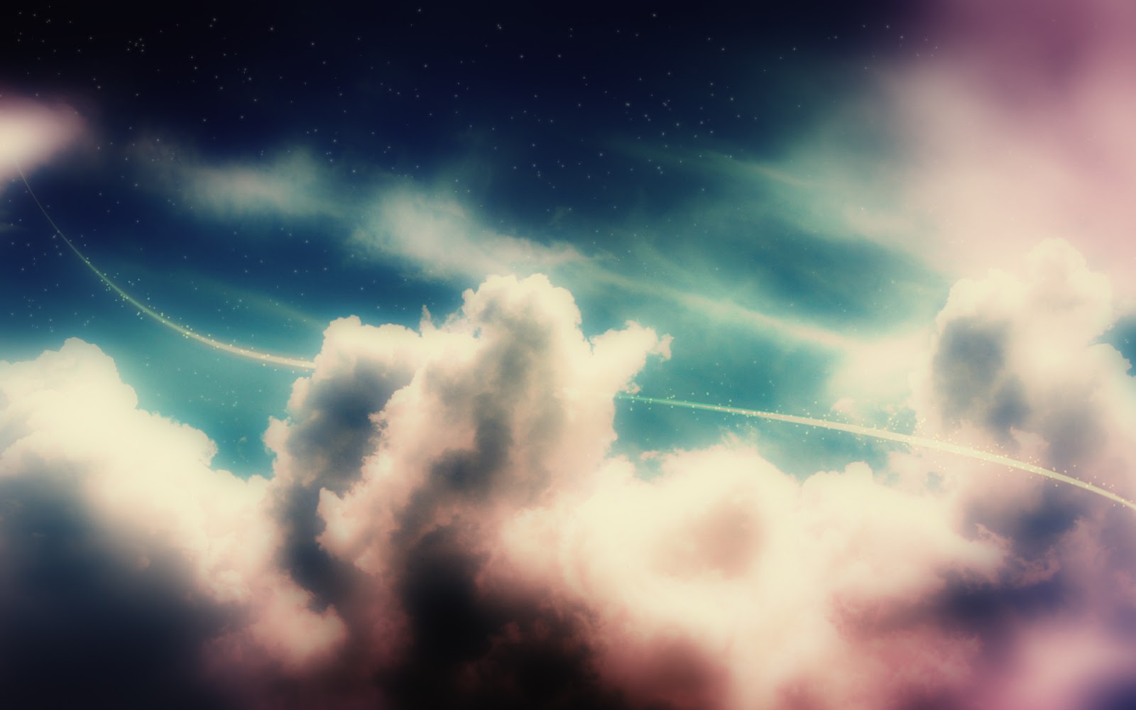 wallpapernarium: Un cielo hermoso y fantástico mas allá de la ...