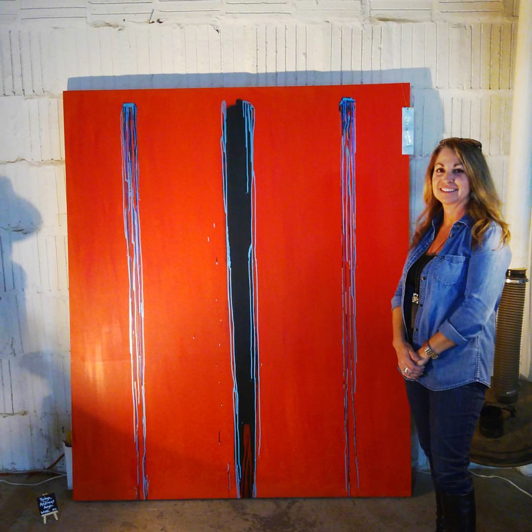 Art Odalisque: A day with abstract artist Robyn Andrews