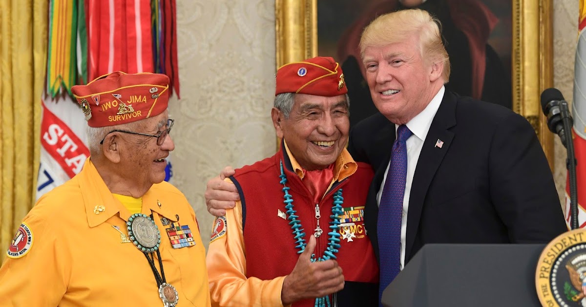 Trump Is His Own Code Talker