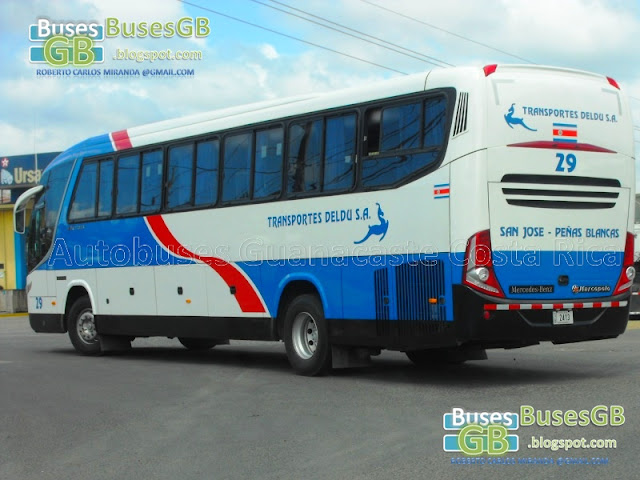 Autobuses Guanacaste Costa Rica: BusesGB: Deldu Junio 2011