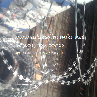 Kawat Silet Razor wire | Setajam Silet harga terjangkau - Jual Pagar ...
