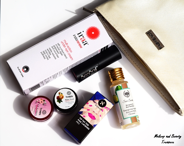 best makeup beauty mommy blog of india: Fab Bag September 2017 Unboxing