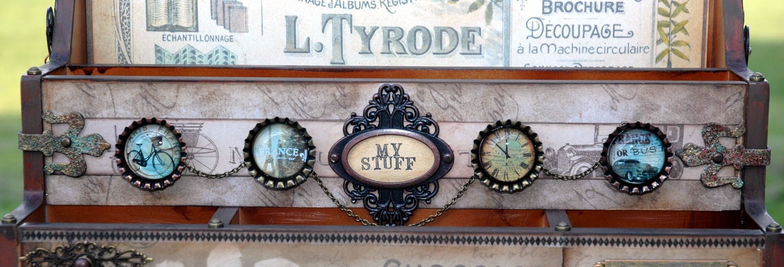 CREATIVITY IS CONTAGIOUS: INTO THE WOODS...HOW ABOUT COVERING THE WOOD?