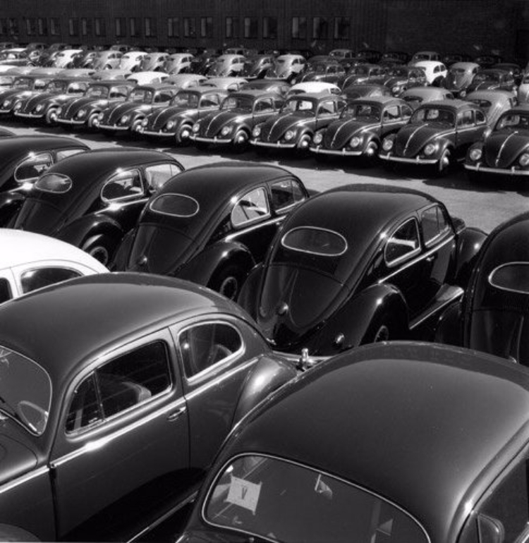 A Look Inside a Volkswagen Factory in 1953 ~ Vintage Everyday