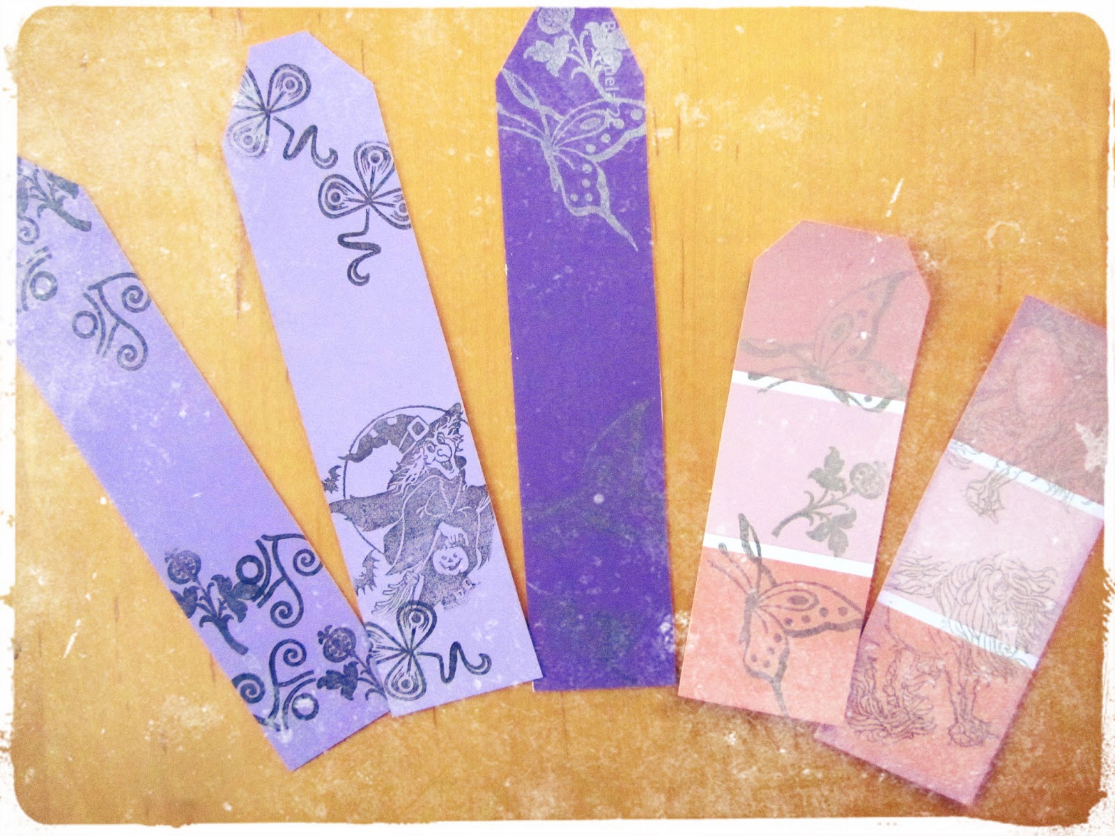 Elayoes world: Envelopes and bookmarks