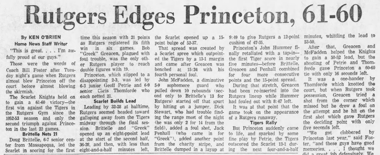 The Bells Must Ring - A Rutgers Basketball History Blog: 2018