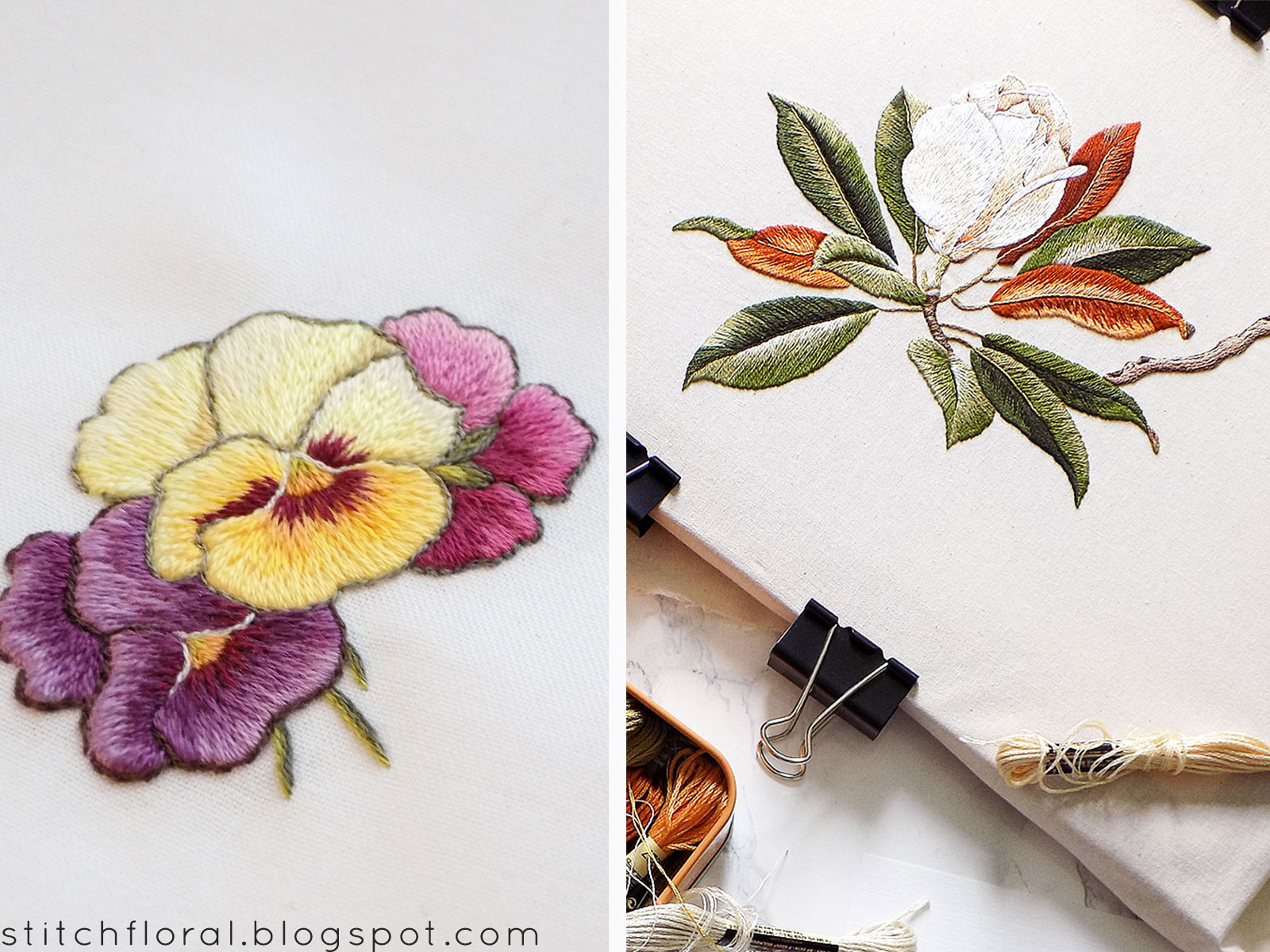 8 spring and summer hand embroidery projects - Stitch Floral