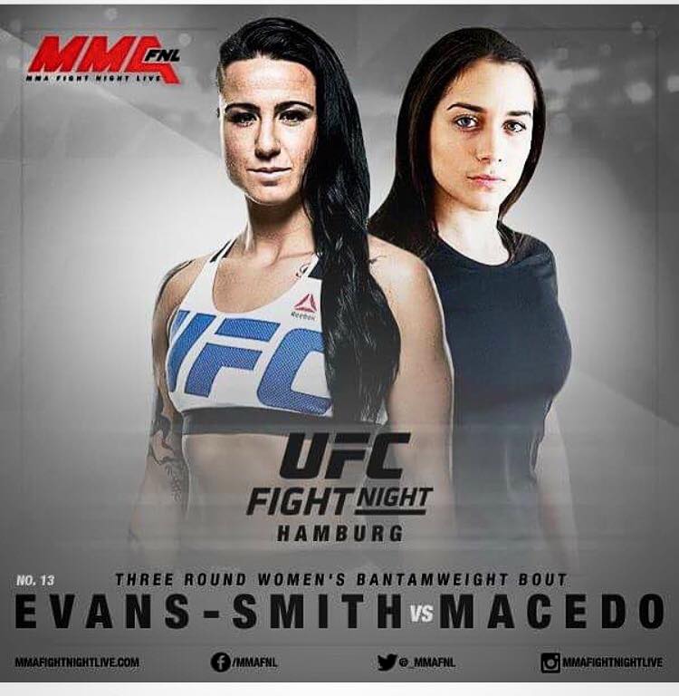 Babes of MMA: Ashlee Evans-Smith Welcomes Veronica Macedo to the UFC ...